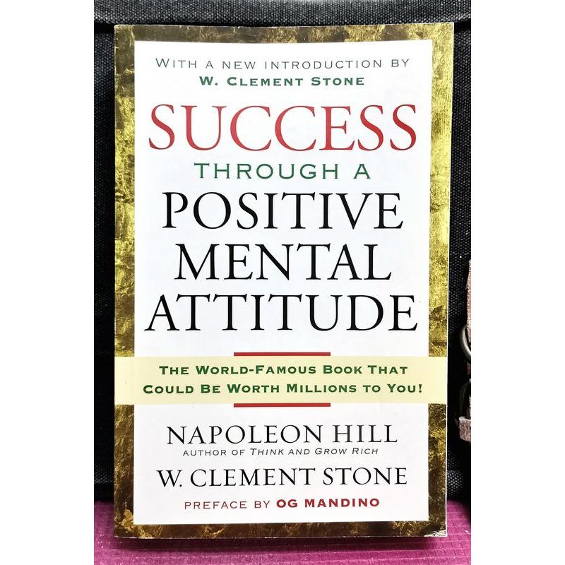《ORIGINAL LIKE-NEW》Napoleon Hill & W. Clement Stone - SUCCESS THROUGH A ...