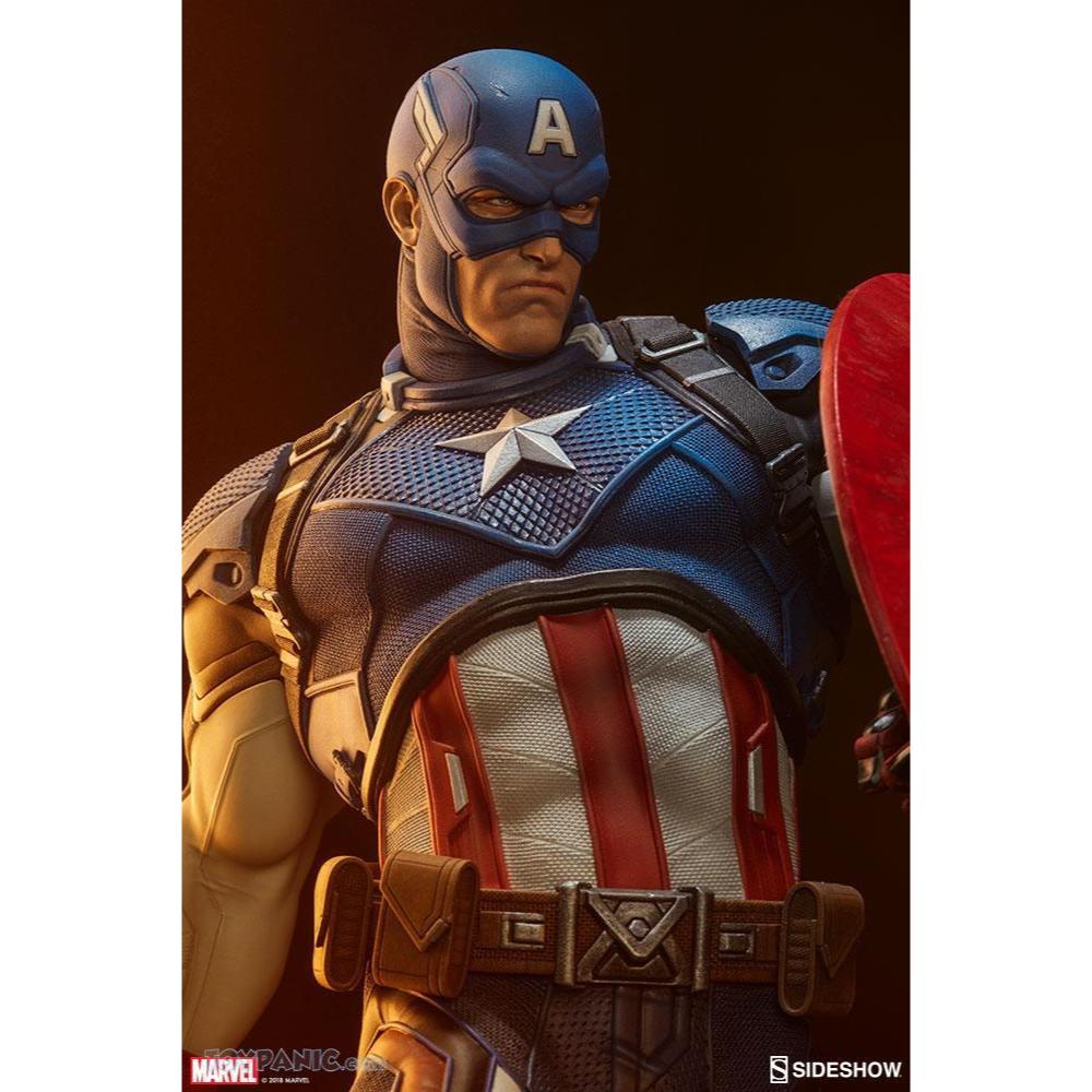 Captain America Premium Format Figure by Sideshow (USA) | Shopee Malaysia