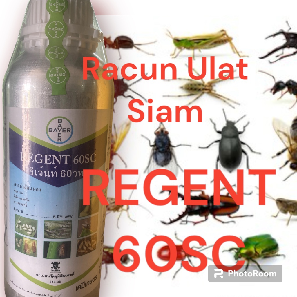 1lit./ Racun Ulat Siam Regent 60SC / Racun Serangga Siam /Mengawal ...