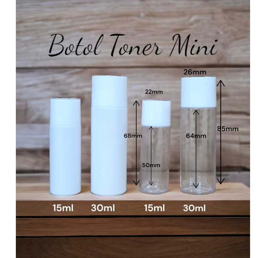 15ml 30ml Botol Toner Mini | Shopee Malaysia