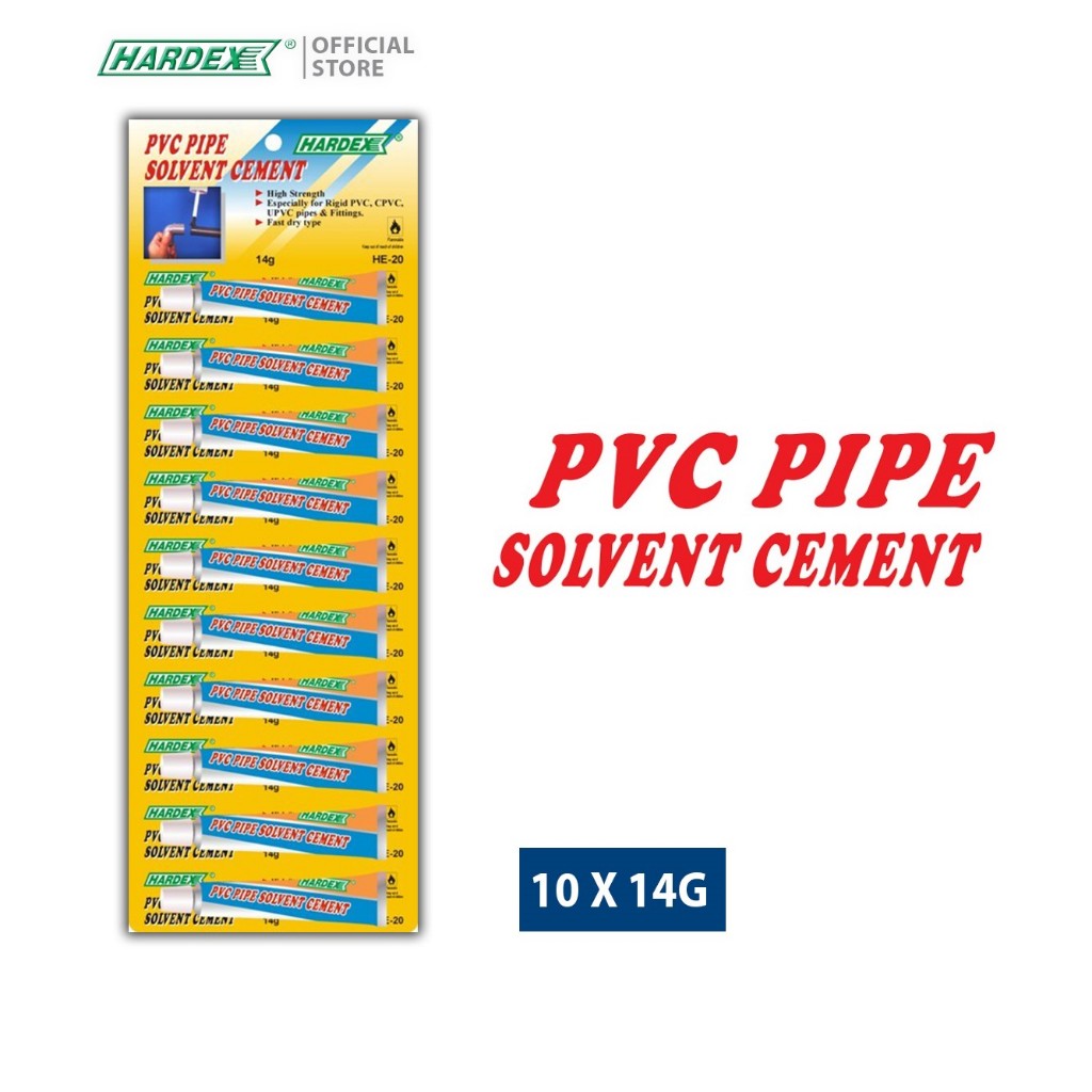 HARDEX PVC Pipe Solvent Cement (HE-20, HE-21, HE-22) | Shopee Malaysia