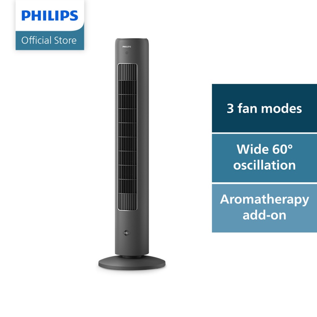 Philips Tower Fan 5000 series CX5535/11 | Shopee Malaysia