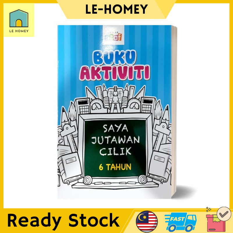 Buku Aktiviti Saya Jutawan Cilik 6 Tahun Buku Kanak-Kanak | Shopee Malaysia