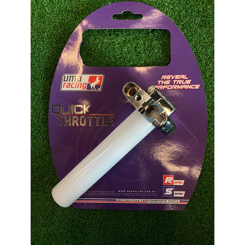 UMA RACING Quick Fast Throttle Pipe Y15zr Chrome Original | Shopee Malaysia