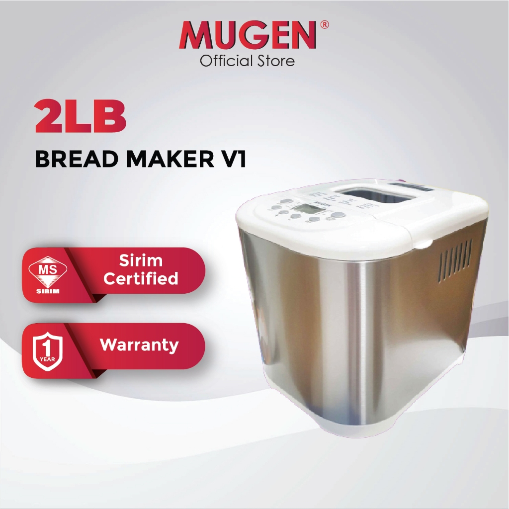 MUGEN Smart Bread Maker V1 XBM-6000 | Shopee Malaysia