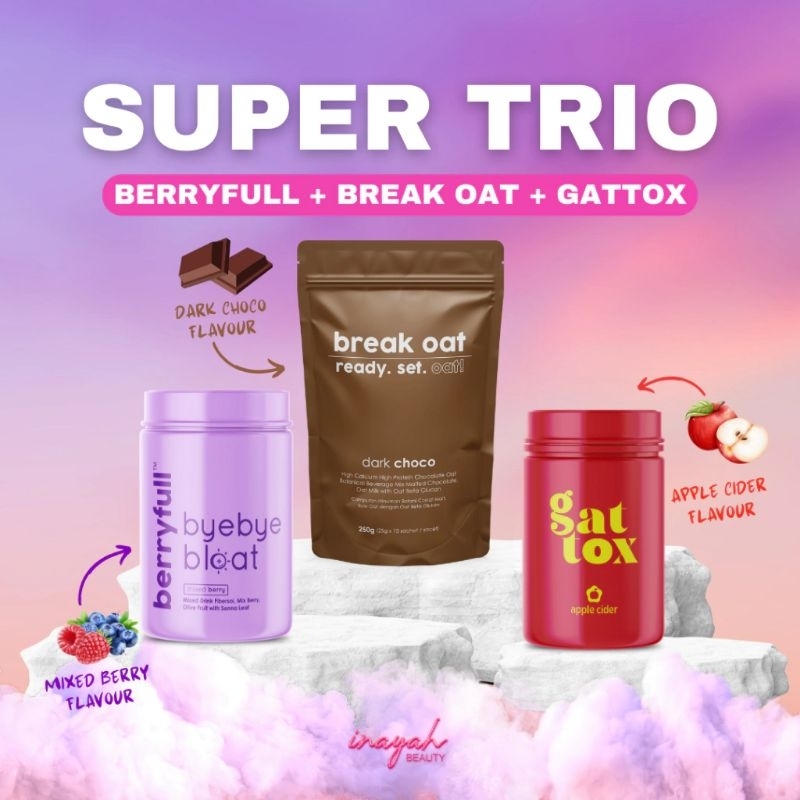 𝑪𝑶𝑴𝑩𝑶 𝑻𝑹𝑰𝑶 𝑩𝑬𝑹𝑹𝒀𝑭𝑼𝑳𝑳/𝑮𝑼𝑻𝑻𝑶𝑿/𝑶𝑨𝑻 𝑹𝑬𝑨𝑫𝒀𝑺𝑻𝑶𝑪𝑲 | Shopee Malaysia
