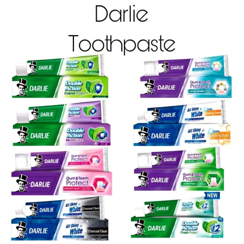 Darlie All Shiny White | Sensitive Relief Toothpaste 140g or 180g Ubat ...