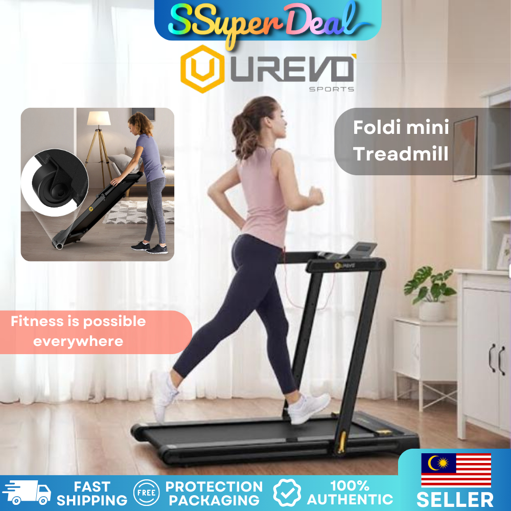 Urevo Foldi mini Treadmill (Most Effective Running Modes of Reducing ...