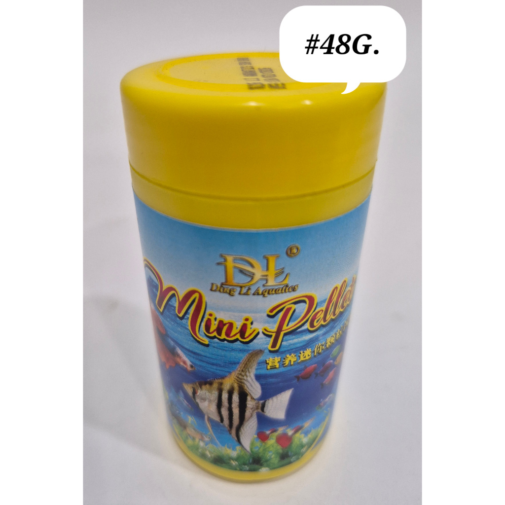 DL Mini Micro Pellet Tropical Small Fish Food Feed Makanan Ikan 48g ...