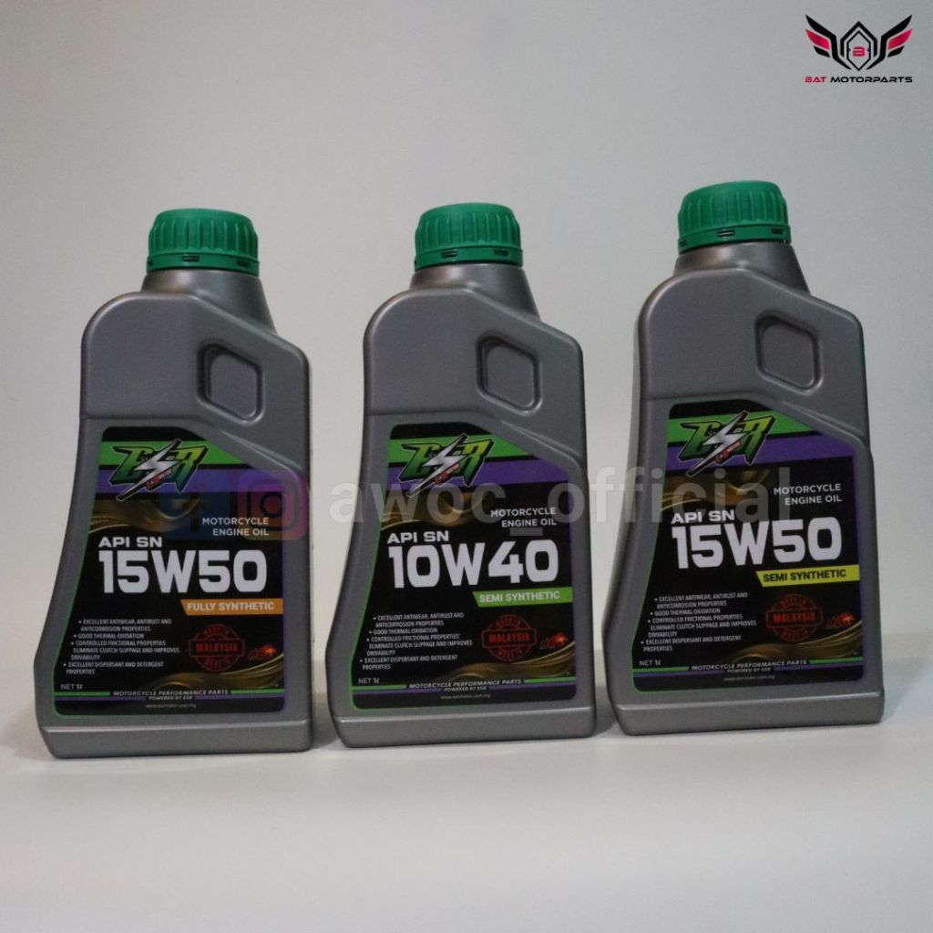 ESR Motor Oil Engine Oil 4T Semi Synthetic Fully Synthetic | Shopee ...
