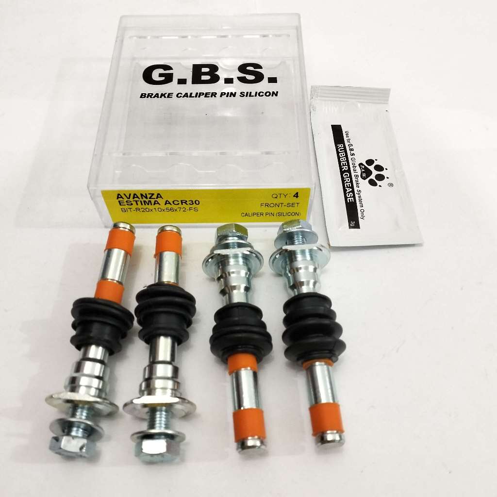 GBS Front Disc Brake Caliper Pin for TOYOTA AVANZA, ESTIMA ACR30 (FULL ...