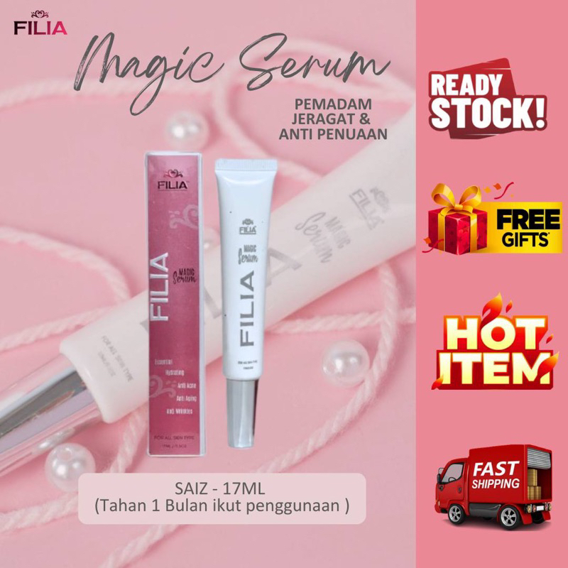 🔥‼️𝗛𝗢𝗧 𝗦𝗔𝗟𝗘🔥 FILIA MAGIC SERUM hilangkan Jeragat Pigmentasi Kutil ...