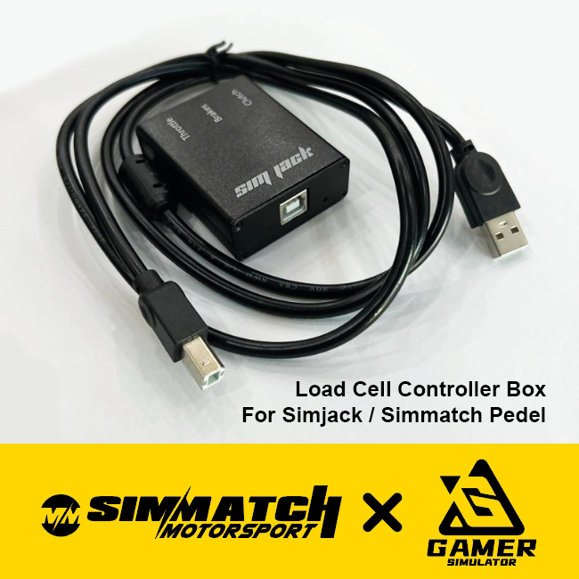 Loadcell control box (Simmatch / Simjack) pedel / handbrake | Shopee ...