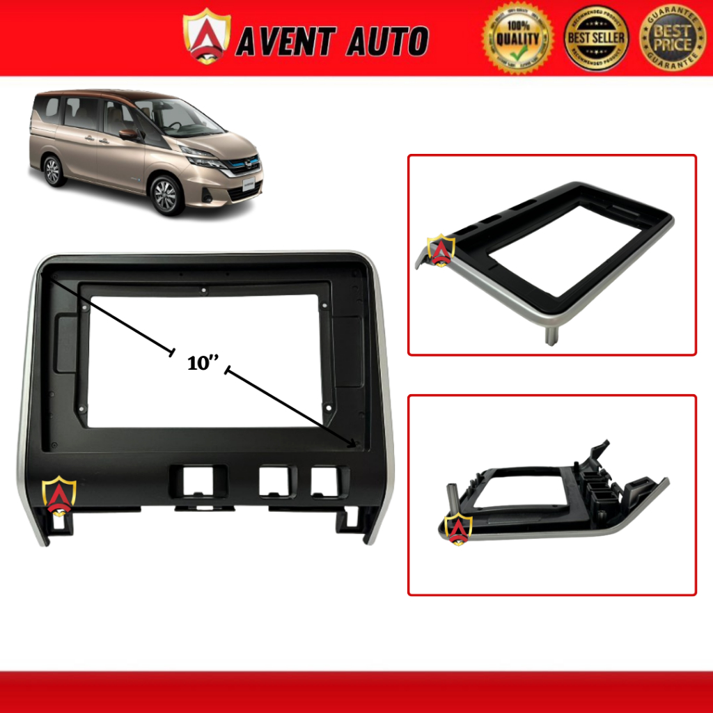 Android Player Casing 10" Nissan Serena C27 2018-2020 (with Socket ...