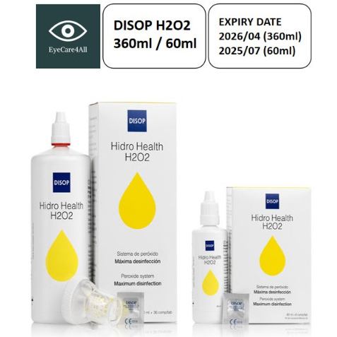 [BUNDLE OFFER] DISOP HIDRO HEALTH H2O2 HYDROGEN PEROXIDE (4x360ml + FOC ...