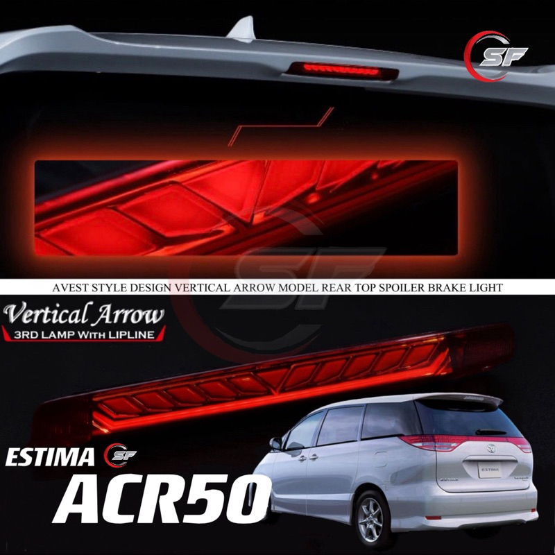 Toyota Estima ACR50/ Alphard/Vellfire ANH20 Avest Style Vertical Arrow ...