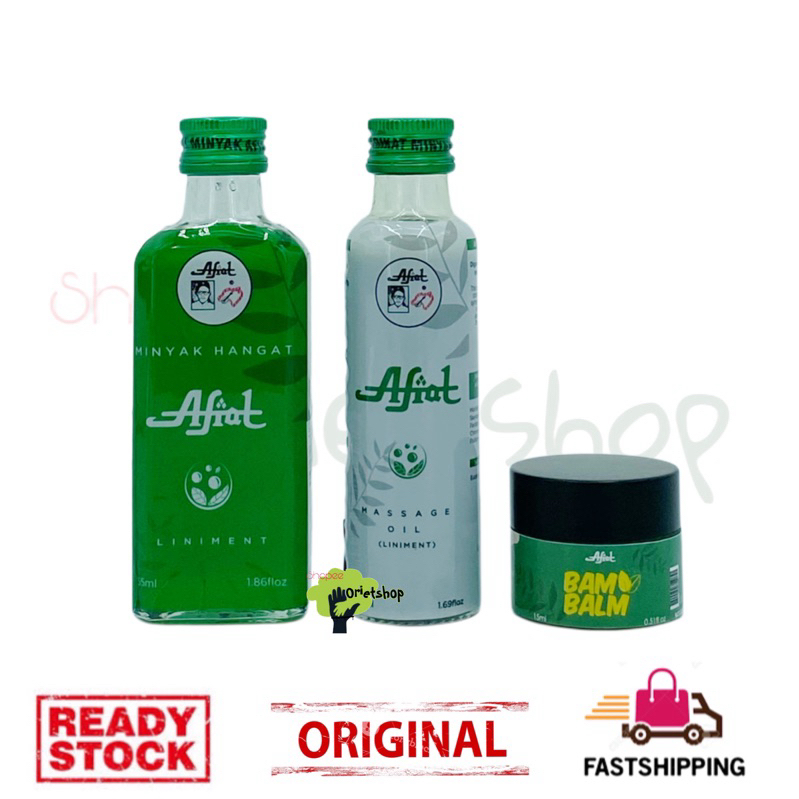 AFIAT MINYAK HANGAT 55ML / MINYAK DINGIN / BAM AFIAT / AFIAT BABY ...