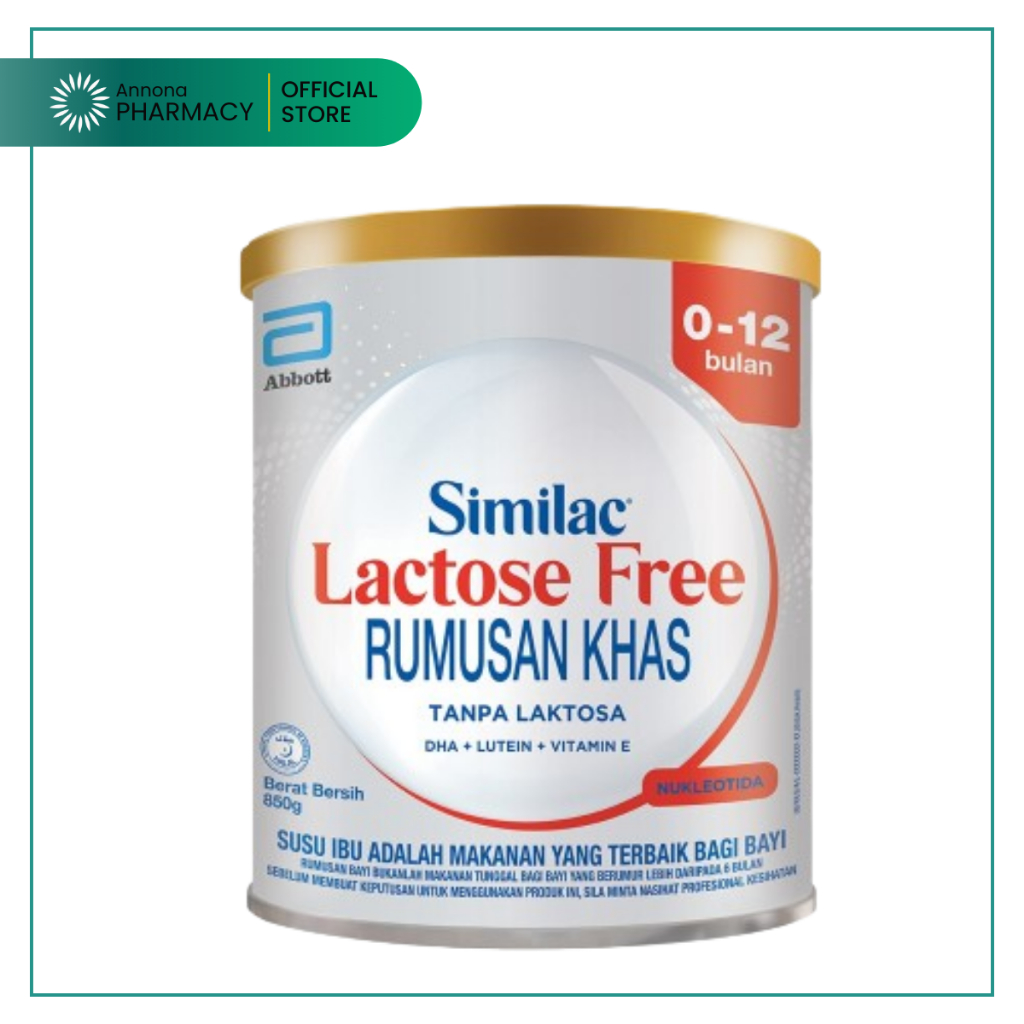 Similac Lactose Free 0 - 12 Month ( 375g ) | Shopee Malaysia