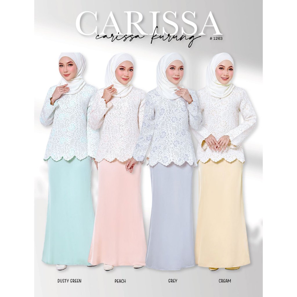 [READY STOCK 2024] NEW COLLECTIONS RAYA 2024 CARISSA KURUNG BAJU KURUNG ...