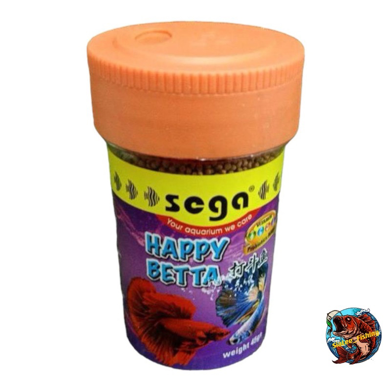 🎉🎉🎉SEGA HAPPY BETTA 45G ADD VITAMIN FISH FOOD🎉🎉🎉 | Shopee Malaysia