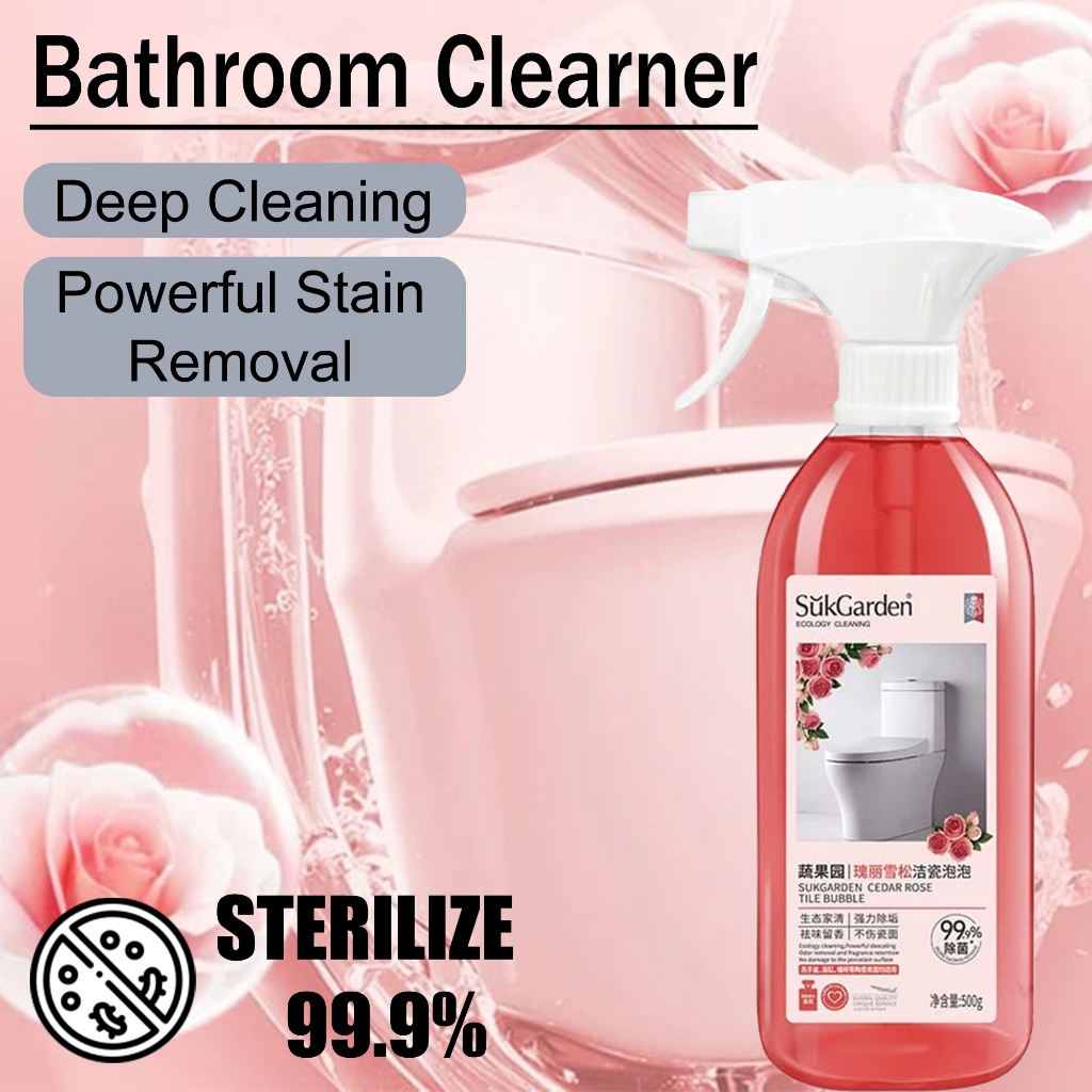 Suk Garden Toilet Bowl Cleaner Liquid Bathroom Rest Room Strong ...