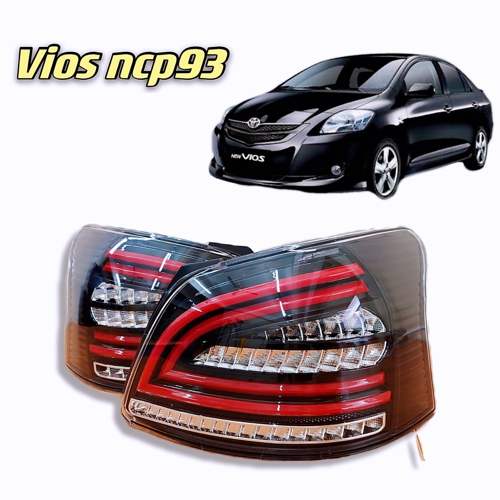TOYOTA VIOS NCP 93 2007-2013 LED LIGHT BAR TAIL LAMP, | Shopee Malaysia