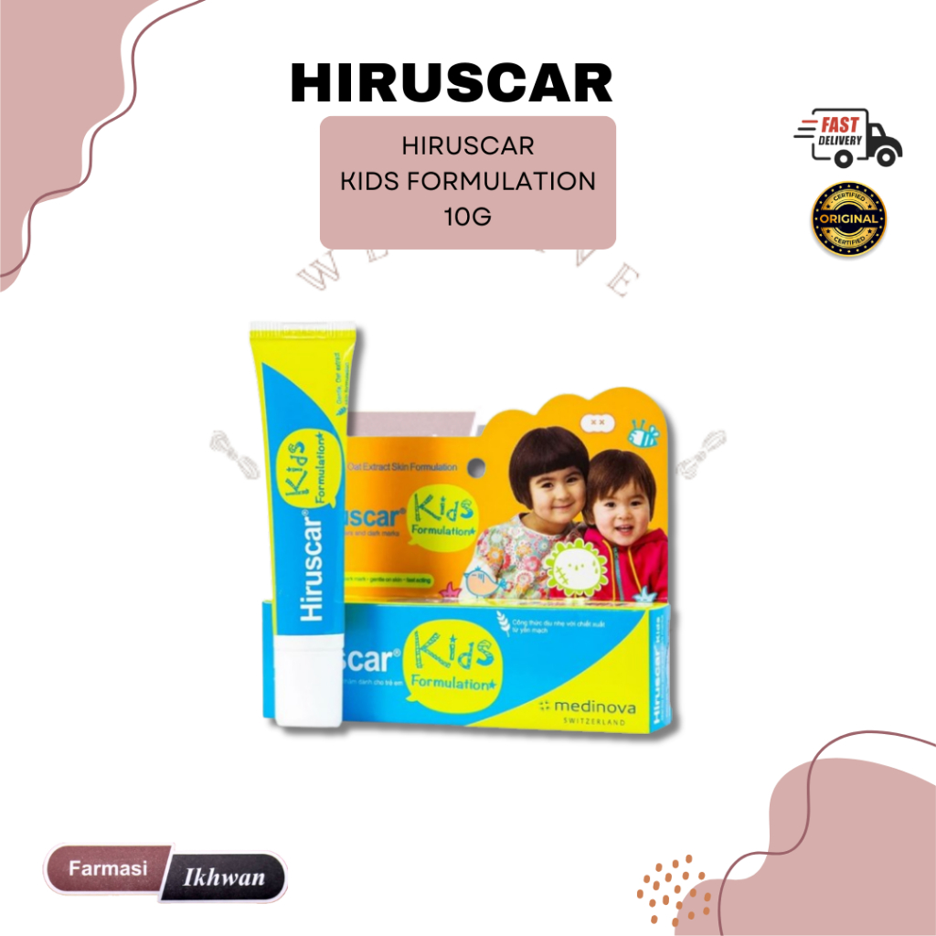 Hiruscar Kids Formulation Gel 10G | Shopee Malaysia