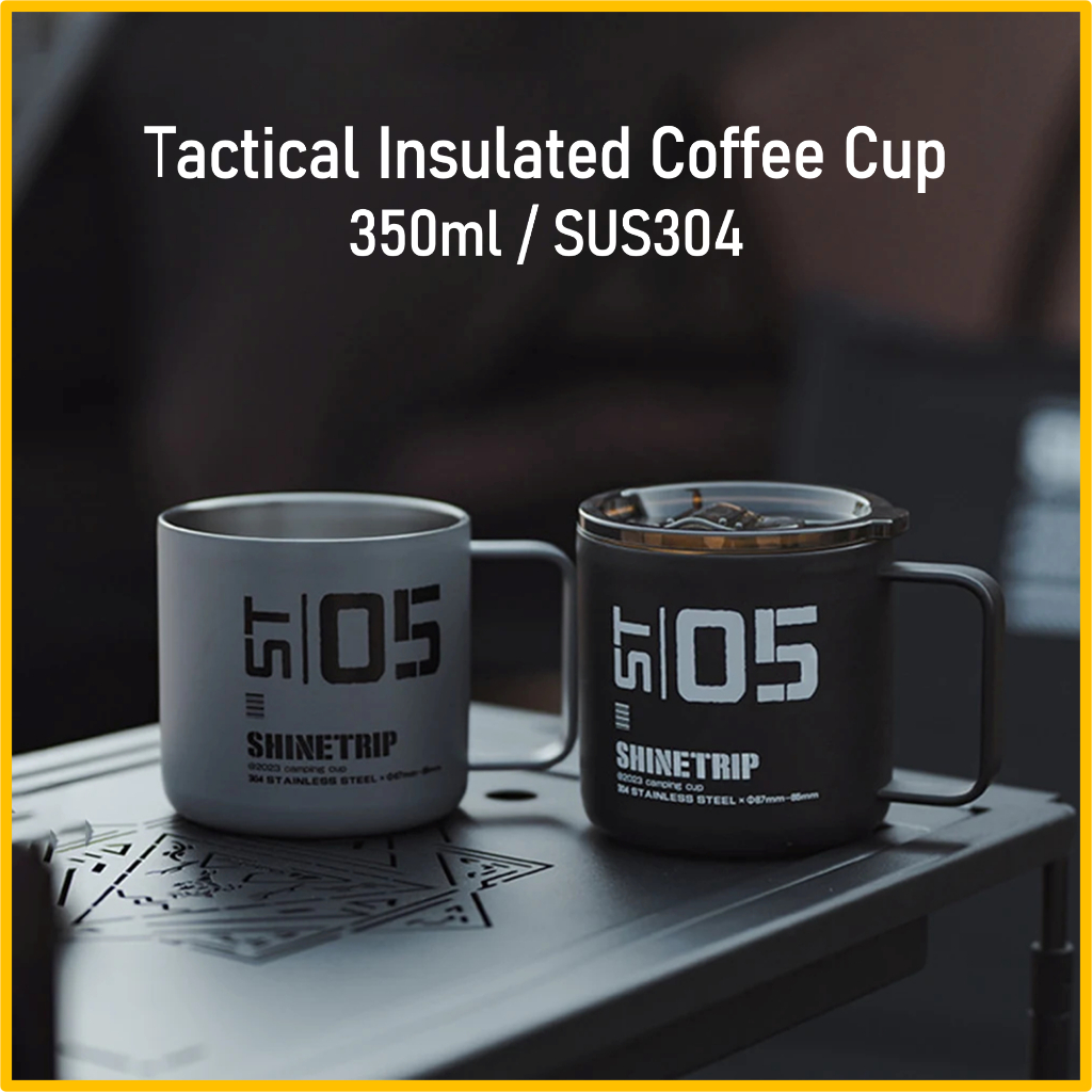 [SABAH] Shinetrip 350ML Stainless Steel Outdoor Camping Water Coffee ...