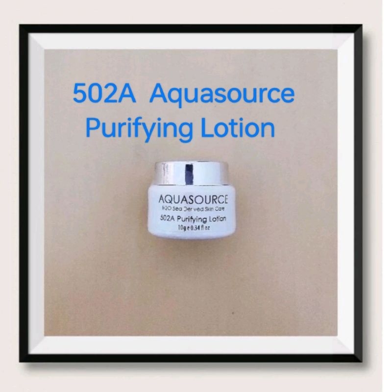 502A Aquasource Purifying Lotion 10g acne pimple Whitehead | Shopee Malaysia