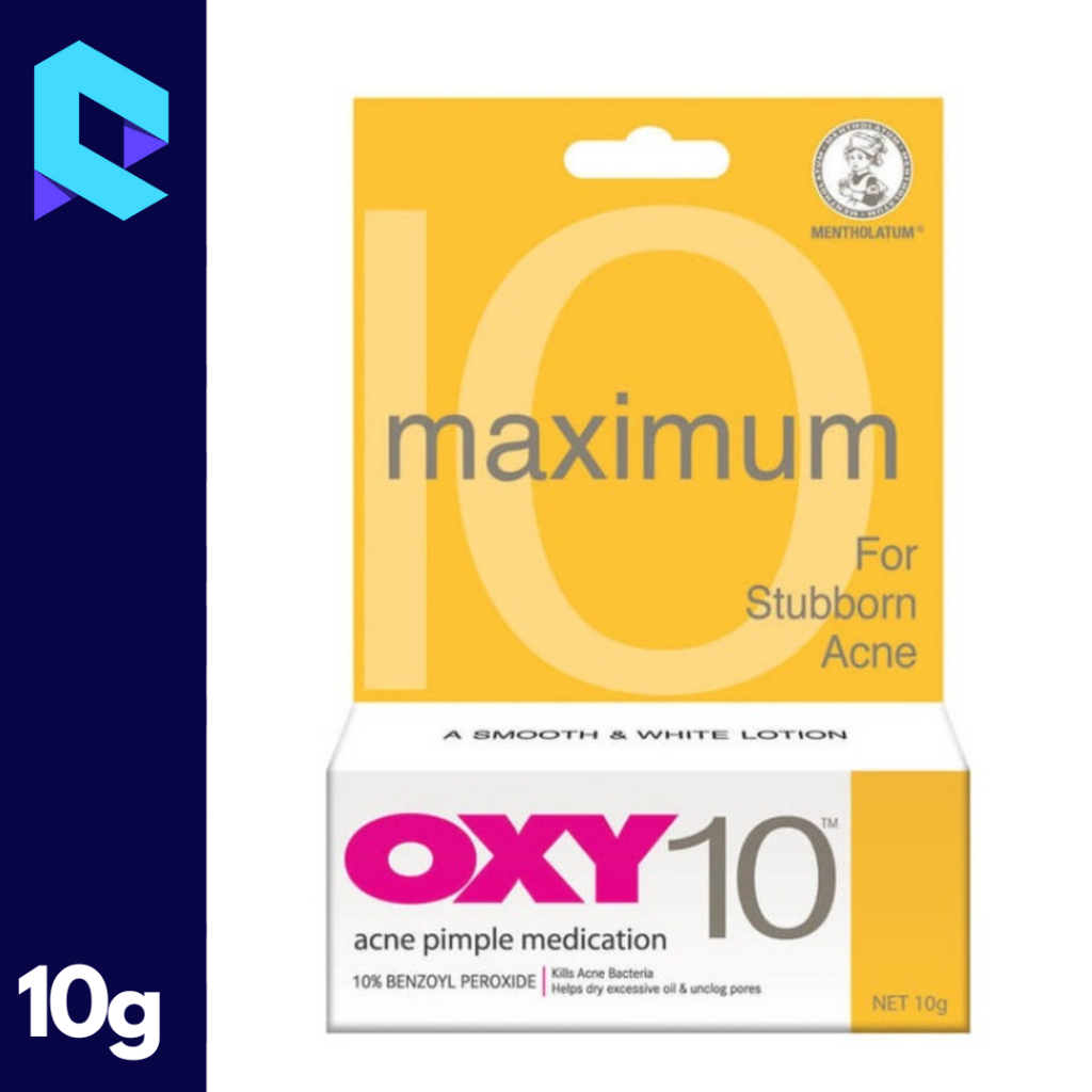 Oxy 10 Acne Treatment Lotion Benzoyl Peroxide 10% (10g) | Shopee Malaysia