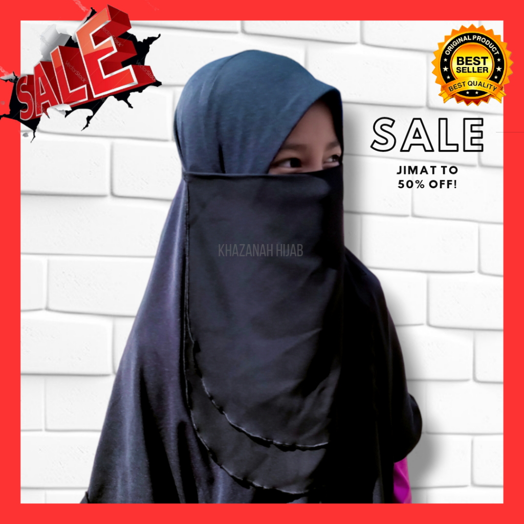 MURAH🔥NIQAB FURDAH KIDS SESUAI UTK ANAK TAHFIZ&DEWASA NAK SIZE ALA² ...