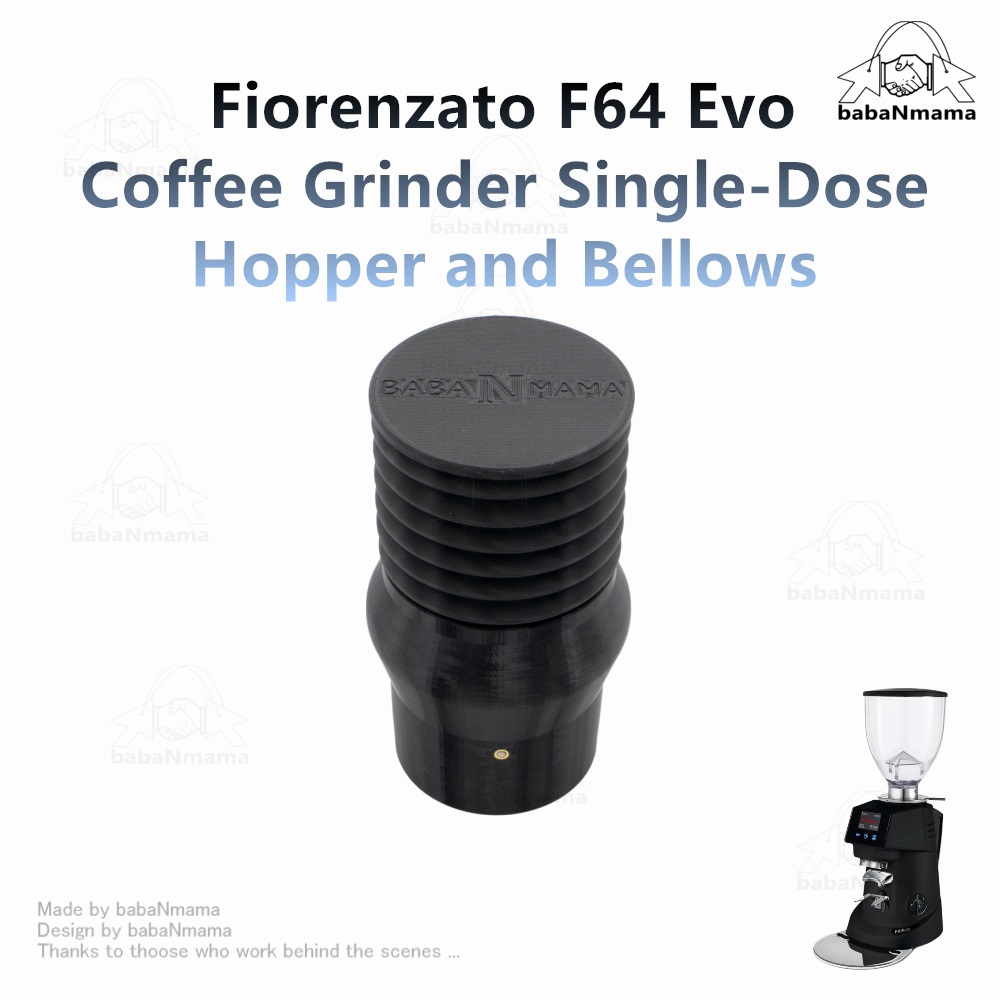 Fiorenzato F64 Evo Coffee Grinder Single-Dose Hopper and Bellows ...