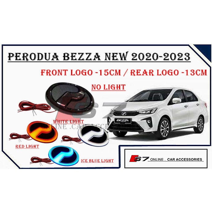 perodua logo -- Bezza new 2020 - 2023 Front and Rear Dynamic Logo (dtk ...