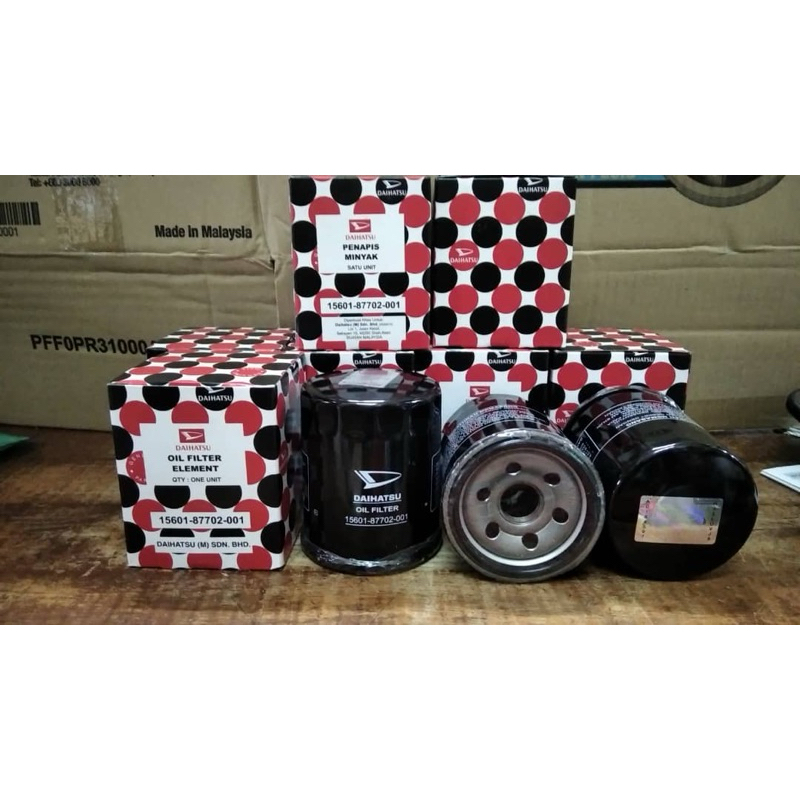 OIL FILTER ORI DAIHATSU MYVI OLD VIVA KELISA KEMBARA KENARI KANCIL ...