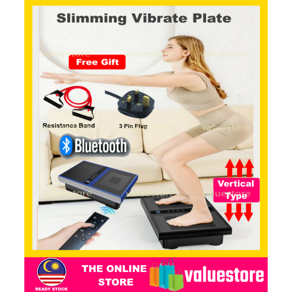 Slimming Vibrate Plate (Vertical Type) Smart Fitness | Shopee Malaysia