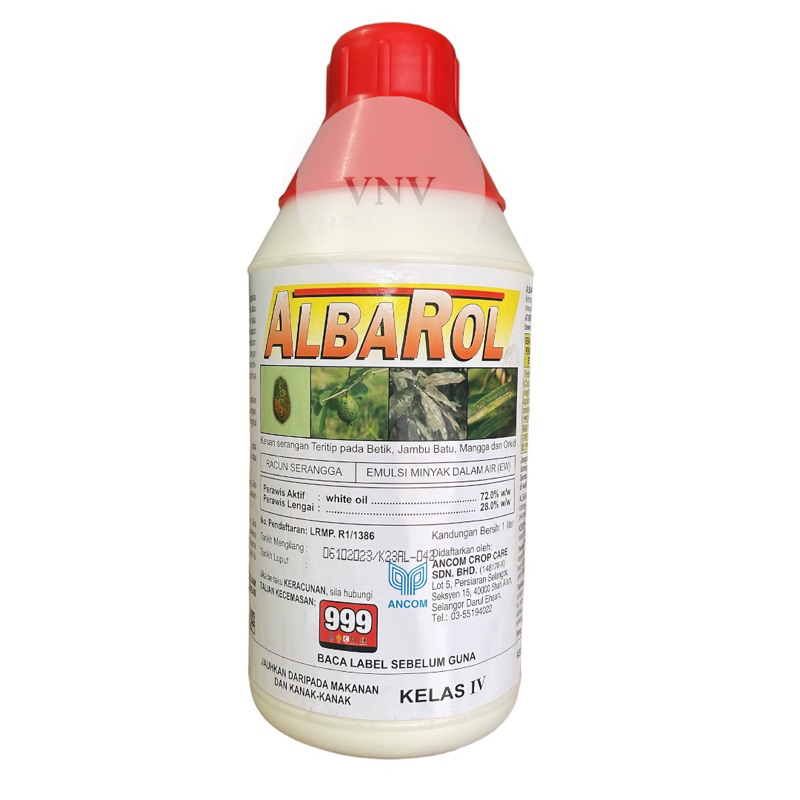 Ancom Albarol® Insecticide 1 Liter / White Oil / Minyak Puith ...