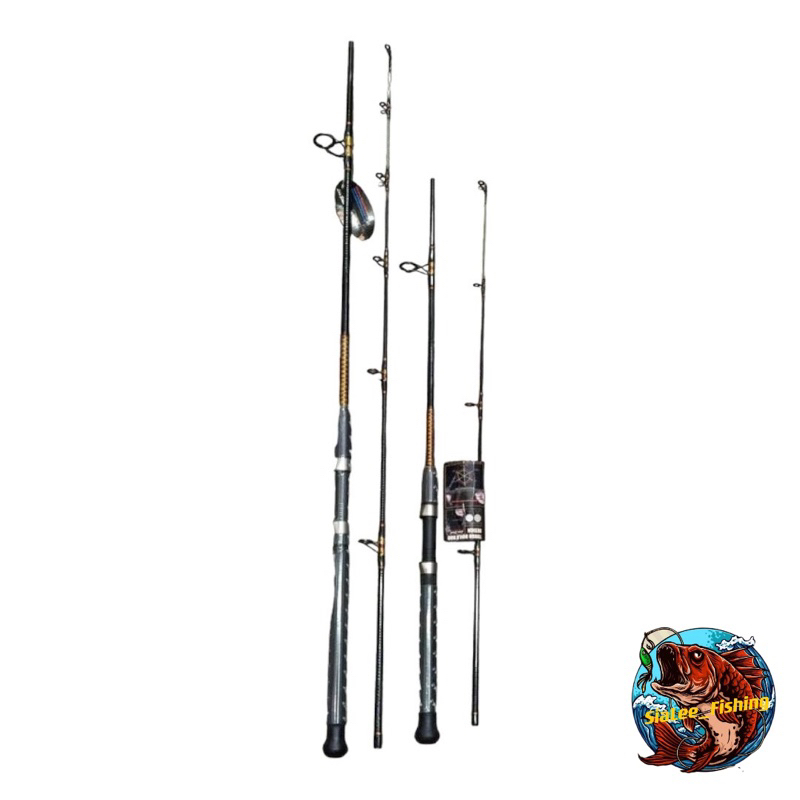 🎉🎉🎉SANTEC NEW DESIGN 2106 LION STICK SOLID TIP SPINNING ROD🎉🎉🎉 | Shopee ...