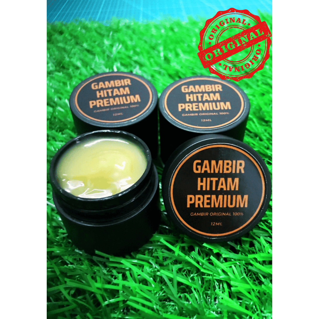 Gambir Hitam Premium 12ml Original Sarawak +Random Freegift | Shopee ...