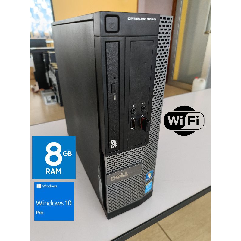 8GB RAM CPU DESKTOP MURAH DELL OPTIPLEX 3020 SFF 4TH GEN 8GB RAM ...