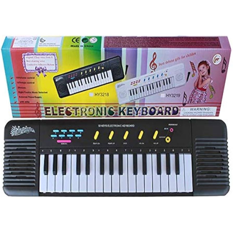 Melody Mixing Electric Piano keyboard with Mic -HY3219 | Shopee Malaysia