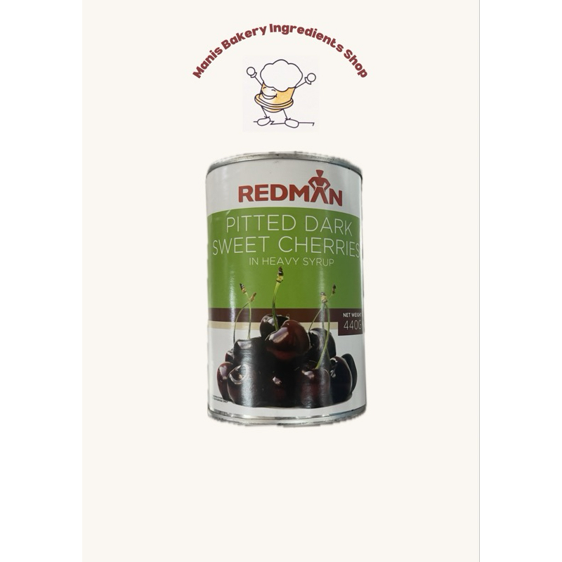 REDMAN Pitted Dark Sweet Cherries 440g | Shopee Malaysia