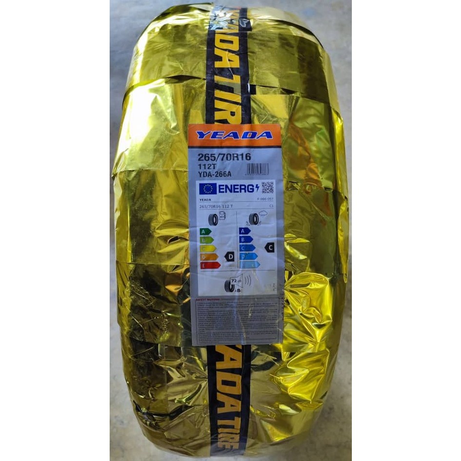 265/70R16 YEADA 266A-HT (2023) | YEADA-286 AT (2024) NEW TYRES ...