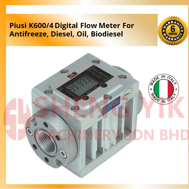Shengyik Piusi K600/3 , K600/4 5 Digit Digital Flow Meter For ...