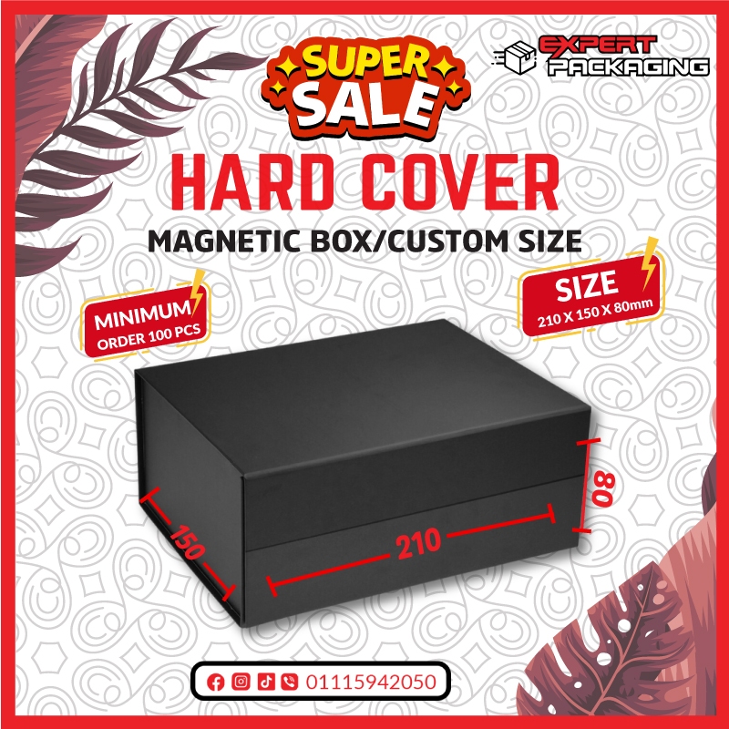 Ready Stock Magnetic Hard Cover Box | Gift Box Magnetic | High Quality ...