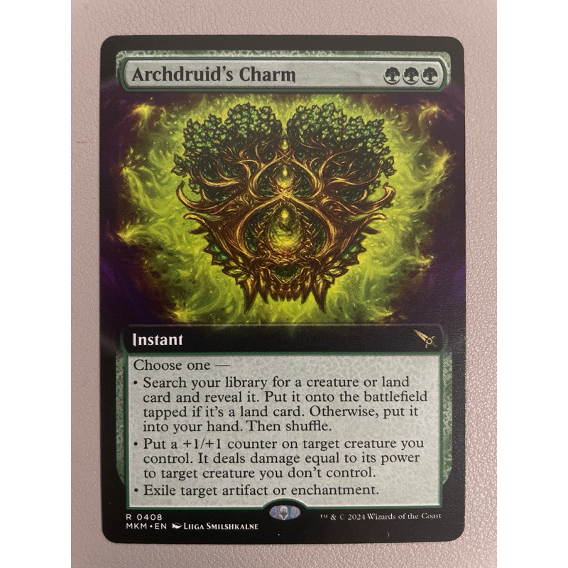 MTG:Murders at Karlov Manor (MKM) R0408 - Archdruid’s Charm (Extended Art) | Shopee Malaysia