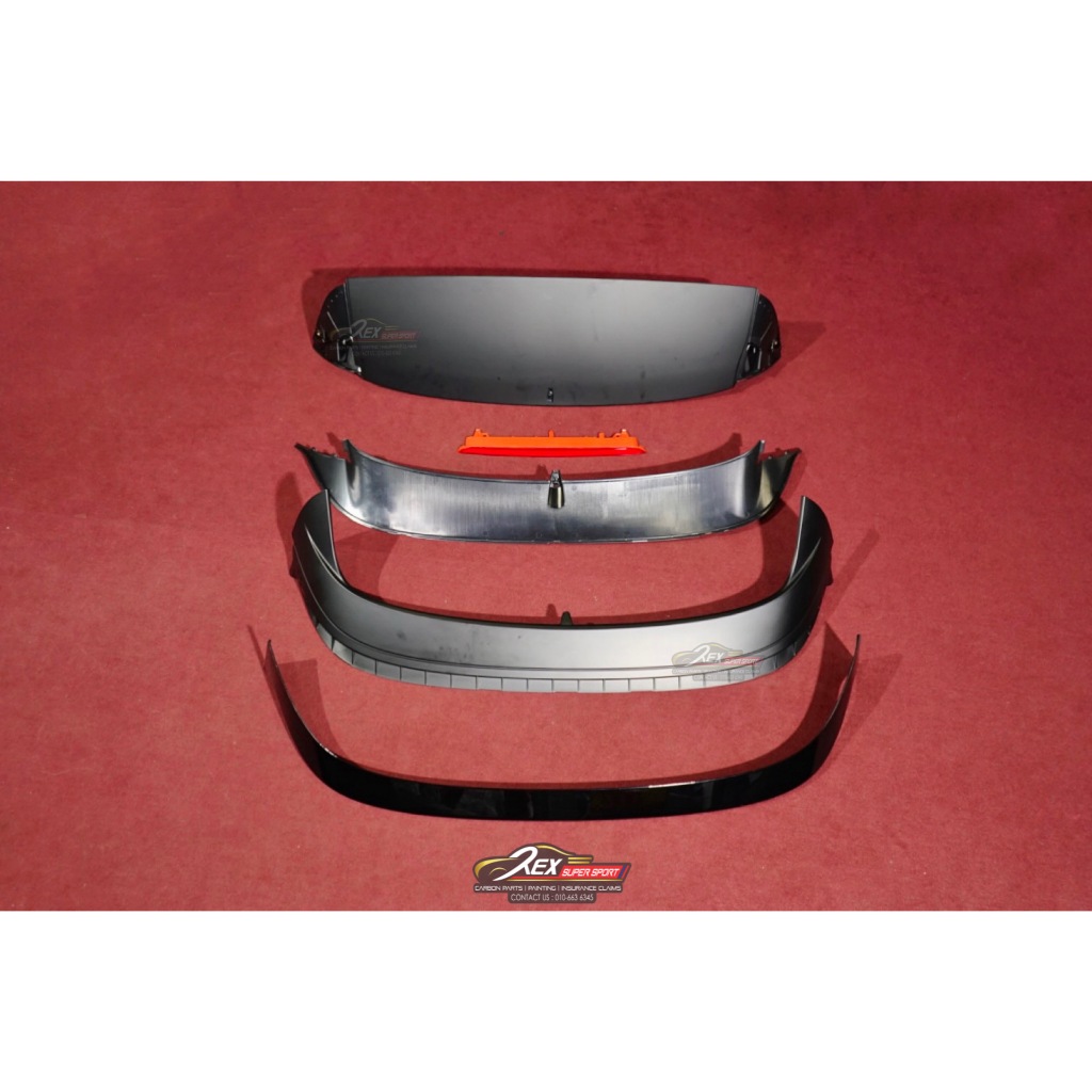 VW Volkswagen Golf Mk8 GTI / R / R-Line Clubsport OEM Rear Spoiler ...