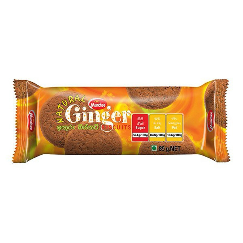 Munchee Biscuit Ginger 85G 🇱🇰🍪 | Shopee Malaysia