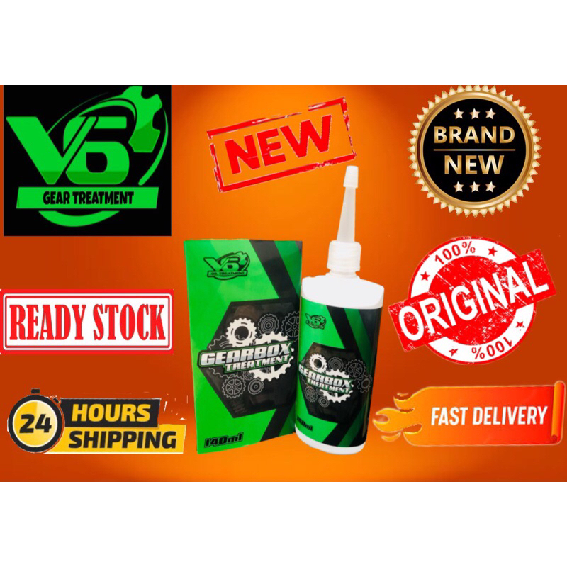 V6 Gear Treatment Jv Auto Lube E3 GearBox Oil Treatment Penyelesaian Masalah GearBox Kereta ...
