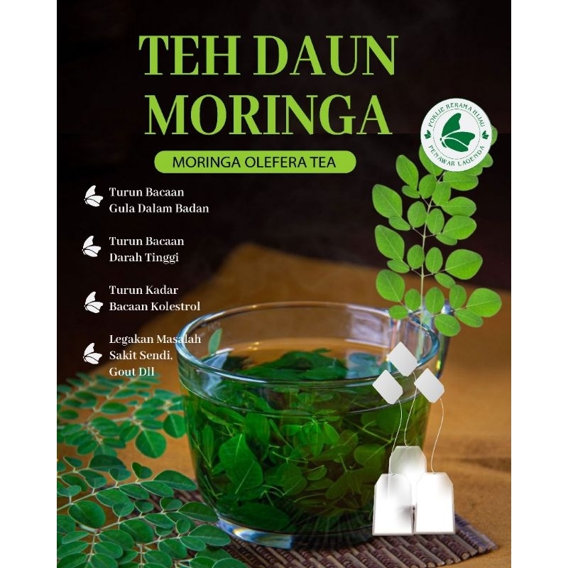 Teh Moringa Rawatan Tanpa Ubat 4Serangkai (18u) | Shopee Malaysia