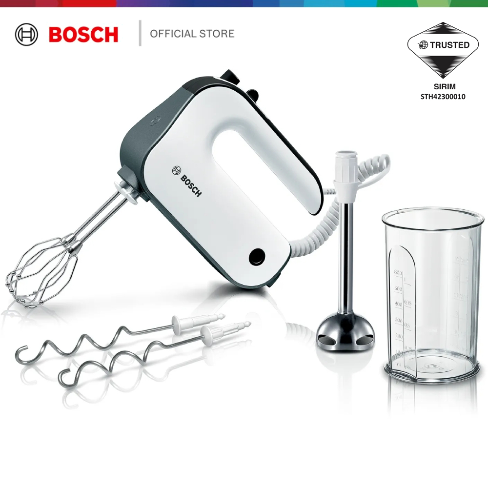 Bosch MFQ49700 Hand Mixer MFQ4 850 W White | Shopee Malaysia